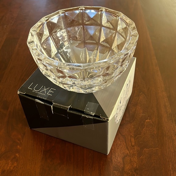 Godinger | Dining | Nwt Luxe By Godinger Galleria Crystal Bowl | Poshmark